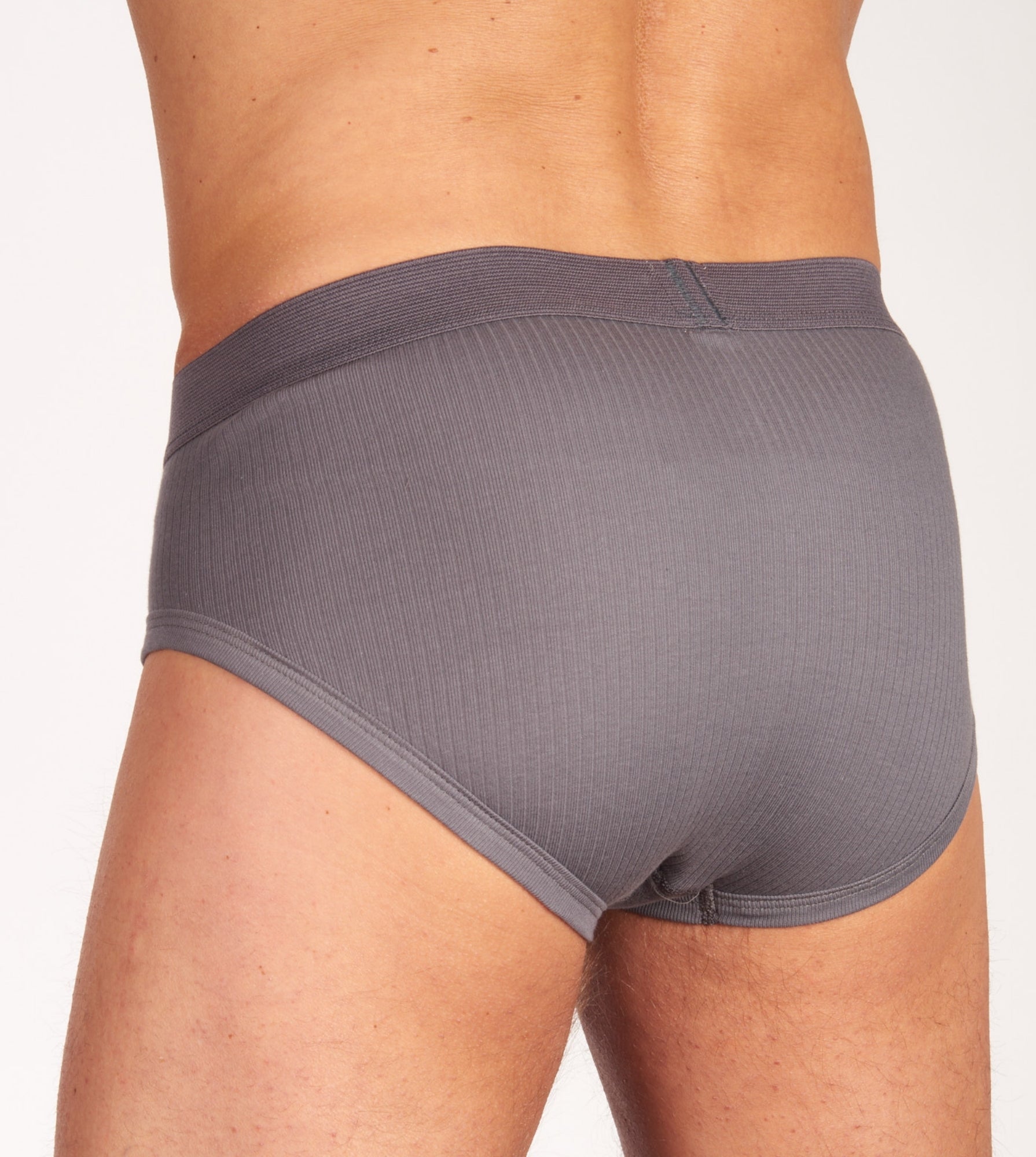 Dulcia slip 3 pack new basic cotton 4-1 rib grey heren – MyComfort24